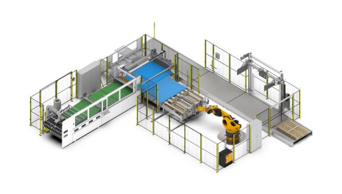 Robotic sheet handling for digital printing lines" | Serra.com.es
