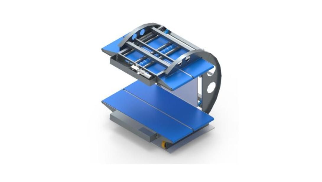 X Stack Flipper, Flips and palletizes corrugated board stacks | Serra ...